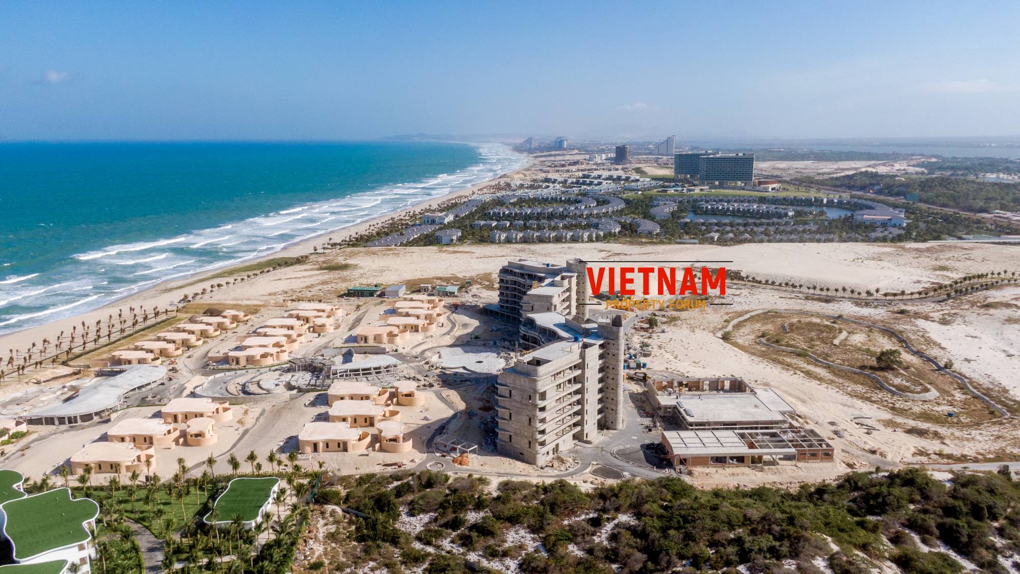 Cập nhật tiến độ tổ hợp nghỉ dưỡng Evason Ana Mandara Cam Ranh tháng 3/2020